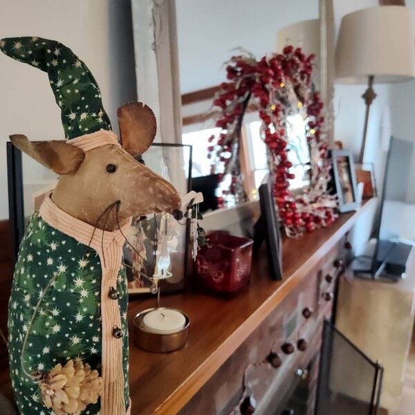 PDF Sewing Pattern - Primitive Scarecrow - Early Americana Fall Decor ...