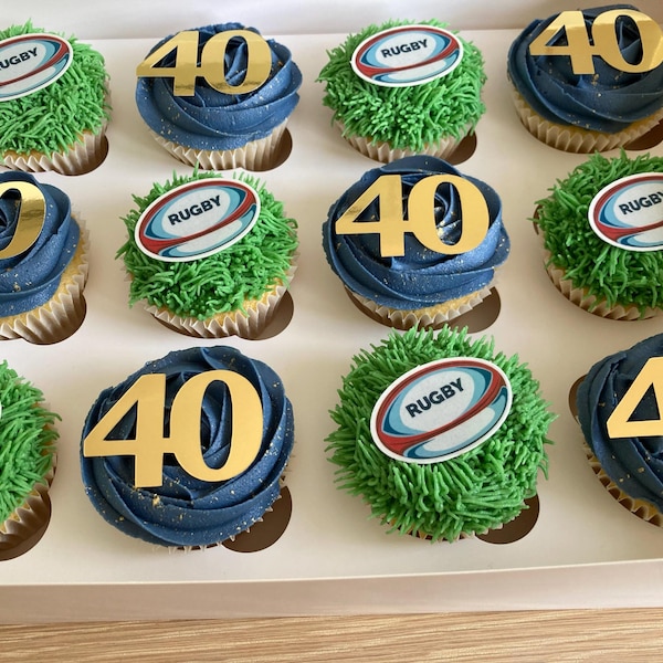 Electric Guitar Edible Cupcake Toppers Rock Band Theme Cake Decorations ...