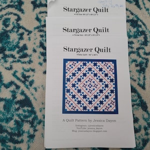 Positive Side Quilt Pattern, Layer Cake Quilt, Plus Quilt, Precut Quilt ...
