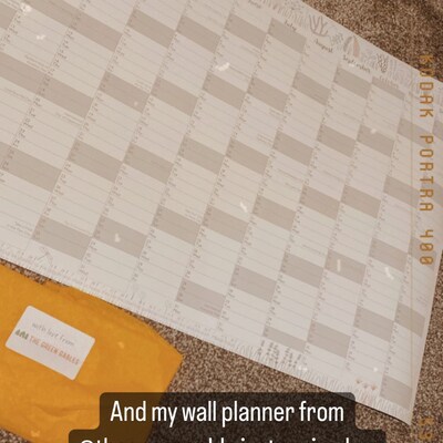 Shiny New Week Desk Pad Weekly Planner Pad Desk Planner A4 Weekly ...