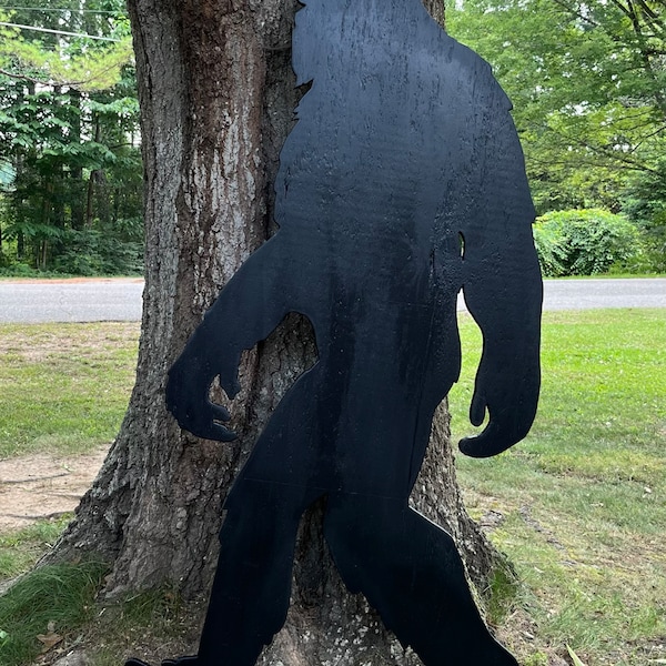 7ft 8ft 10ft Life Size Bigfoot Pattern , Yeti, Sasquatch Silhouette ...