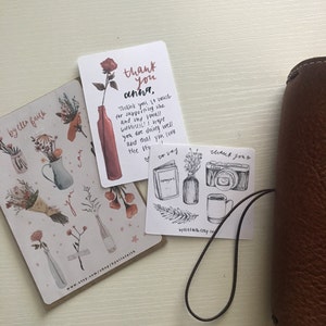 Hand Drawn Kraft Journaling Notebook Travel Journal Bujo - Etsy