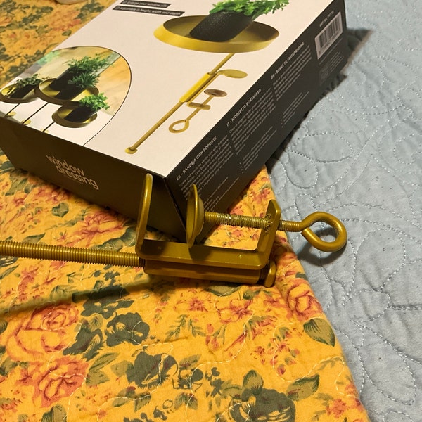 Windowsill Clamp Tray for Indoor Plants, Plant Decor, More Space for ...