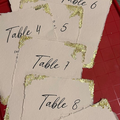 8x10 WHITE 150 Gsm Handmade Paper Deckled Edge Cotton Paper Deckle Edge ...