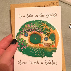 PRINTABLE the Shire Art, Hobbitcore, Custom Shire Painting, Hobbitcore ...