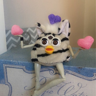 Halloween Skeleton Furby Sticker 90s Aesthetic - Etsy