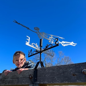 Crow Metal Weathervane, Weather Vane, Home Roof Decor, Raven, Corbie - Etsy
