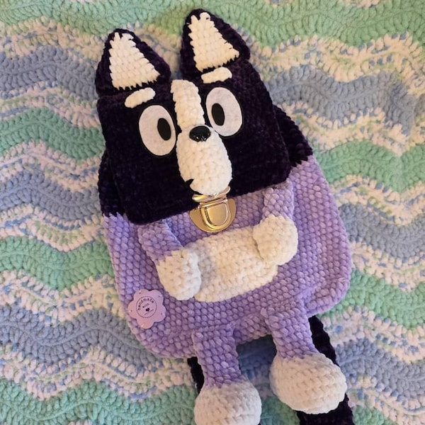 Dog Backpack Crochet Pattern – Plush Puppy Bag Tutorial – Amigurumi ...