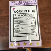 A4 Work Friends Print: Coworker Gift Leaving Gift Work - Etsy UK