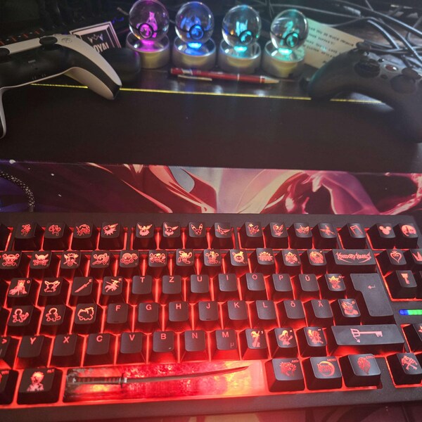 Rune Keycap Set, Elder Futhark Runes, Artisan Keycaps, Custom Keys for ...