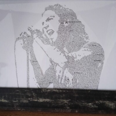 Jarvis Cocker Handwritten Song Print Pulp Wall Poster Britpop Home ...