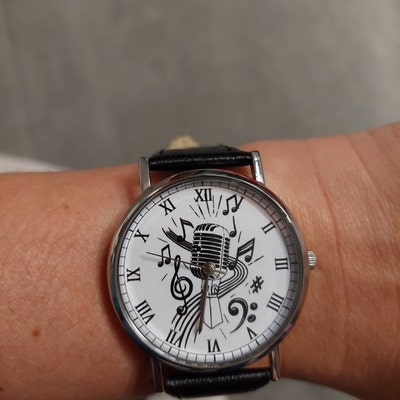 Wrist Watch Vinyl Record, Phonograph Record Watch, Retro Vinyl Record ...