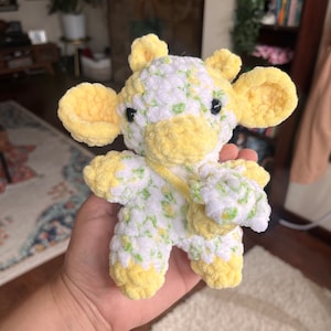 Crochet Pink Lemonade Cow - Etsy