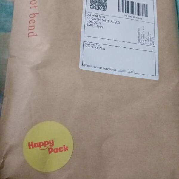 Brown Large Letter / Small Parcel Royal Mail Postal Cardboard Mailing ...