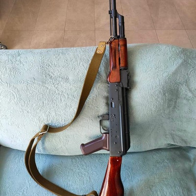 USSR Russian AKS-74U Rifle Drop Case Canvas Bag AKSU Ak74su Kalashnikov ...