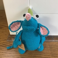 Tutter Blue Mouse Crochet Pattern PDF | ENGLISH | Amigurumi | Toy ...