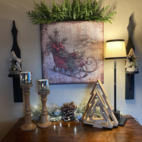 Vintage Eye Chart Retro Sign Doctor's Office Vision Test Rustic ...