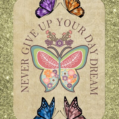 30 Lavender Purple Foil and Glitter Butterfly PNG Image Isolated ...