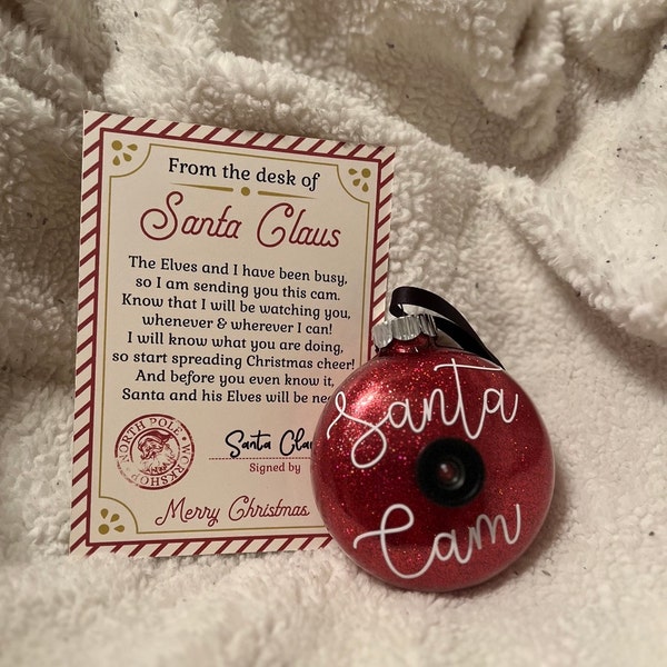 Santa Nightlight Letter, Santa Cam Letter, Santa Nightlight, Santa ...