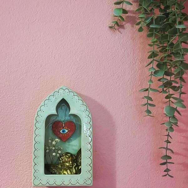 Handmade Ceramic Venus Starpoint Rose Divine Feminine Shelf Altar - Etsy