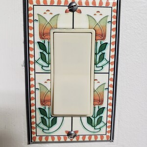 0435X Mod Mission Style Borders Design Yellow Green Black | Etsy