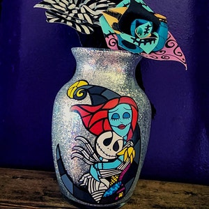 Nightmare Flowers, Jack and Sally Rose, Halloween Flowers, Unique ...