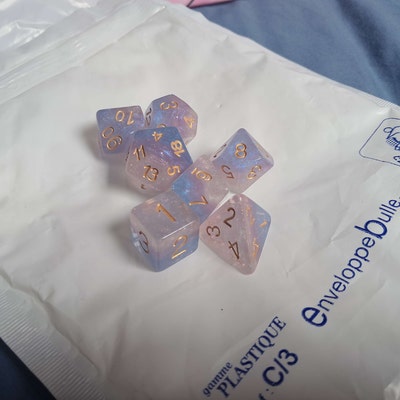 Sharp Edge Dice, Black Star, Galaxy Void, Liquid Core Dice, Dnd Dice ...