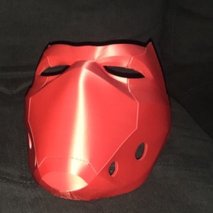 Red Hood Mask Version 2 - Etsy