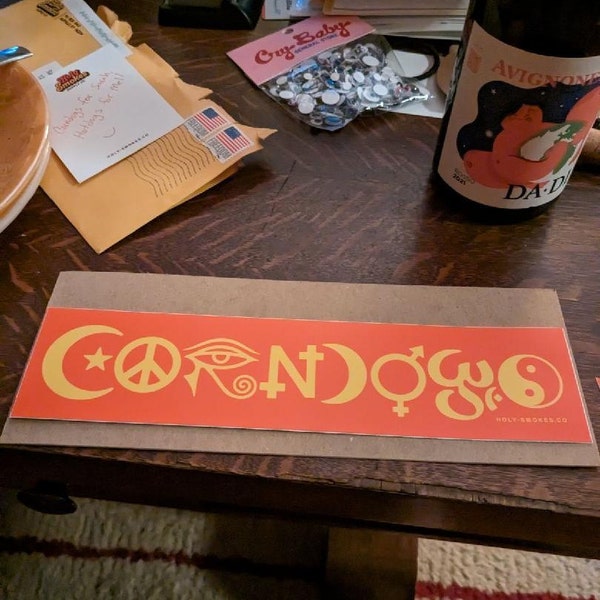 Corndogs Bumper Sticker - Etsy