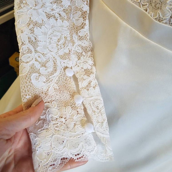 Bridal Buttons Satin Covered Buttons by the Dozen White, Ivory ...