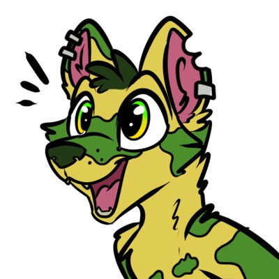 Character OC Digital Art Cat Dog Hyena Base - Etsy