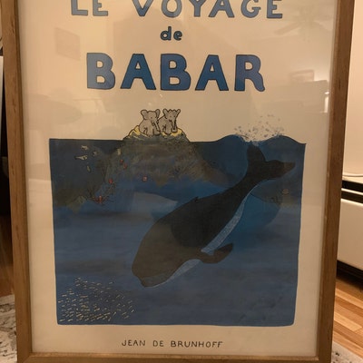 Babar Prend Son Bain Digital Download of Vintage Babar the - Etsy