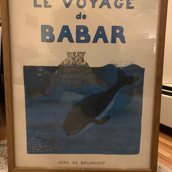 Babar Prend Son Bain • Digital Download of Vintage Babar the Elephant ...