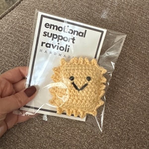 Ravioli Crochet Pattern, PDF PATTERN, Ravioli Amigurumi, Crochet Pattern Ravioli, Crochet ...