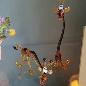 Cute Glass Green Frog. Whimsical Figurine With a Lot of | Etsy