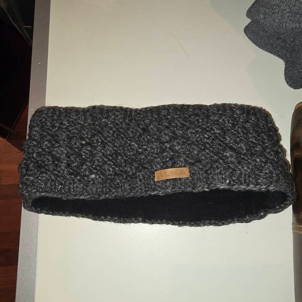 100% Genuine Soft Lamb Wool Women's Cosy Herd of Sheep Design Hand Knitted Jumper Nordic Sweater ...