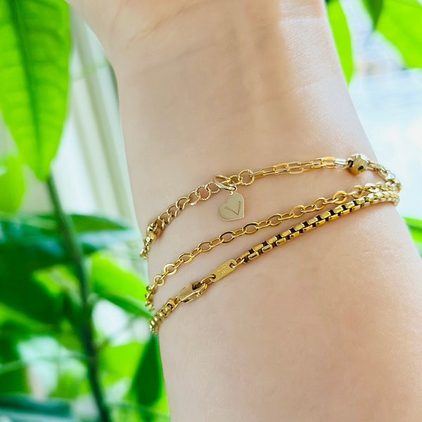 14K 18K Solid Gold Small Tiny Charms, Dainty Everyday Gold Figures for ...