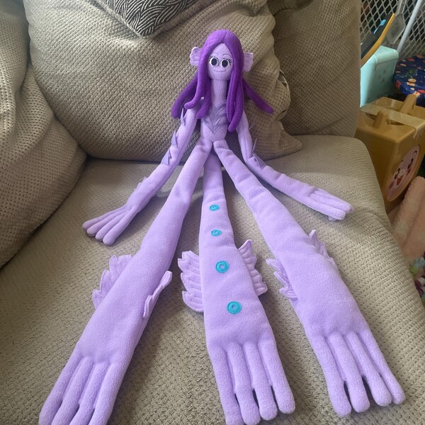 Paintbrush Plushie Inanimate Insanity Inspired, the Hothead, Handmade ...
