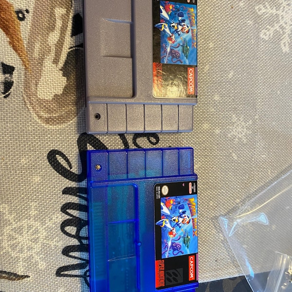 SNES Replacement Case Cartridge Shell - Transparent COLOR TOP Quality ...