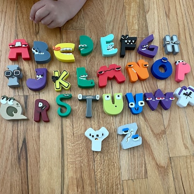 Full Set A-Z of UPPERCASE Alphabet Letters - Etsy