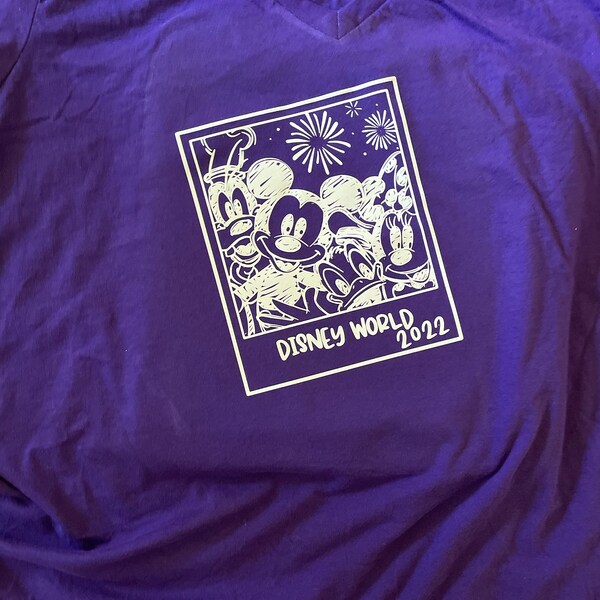 Mickey Mouse Gang Polaroid SVG Disneyworld PNG Dxf Classic Mickey ...