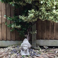 Stone Garden Tree Wizard Hand Cast Statue Ornament - Etsy UK