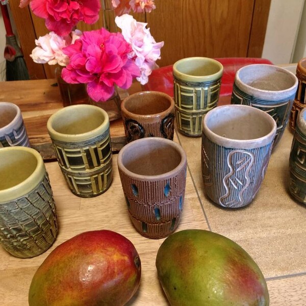 Large California Pottery Sphere Vase by SDW Designs West Raul Coronel ...