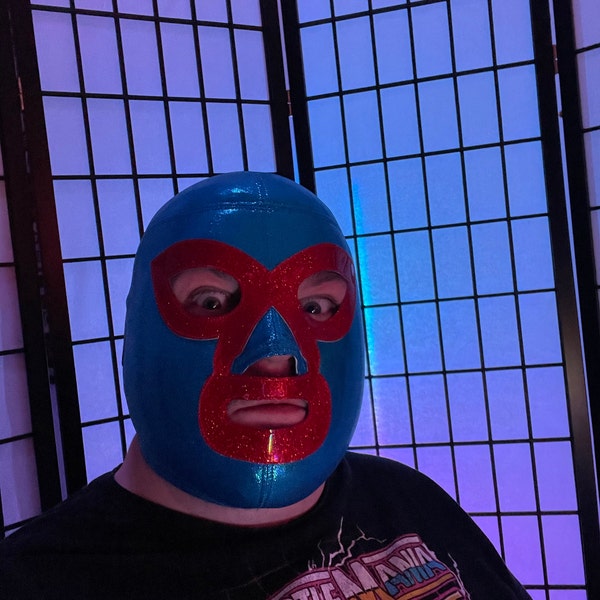 Lucha Libre Face Mask Luchador Wrestling Mask Mascara - Etsy