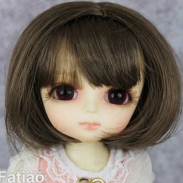 Fatiao - Dollfie Lati Yellow Pukifee 5-6" Doll Wig Umber - Etsy