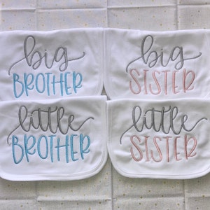 Bundle Little Brother Big Brother Little Sister Big Sister - Etsy