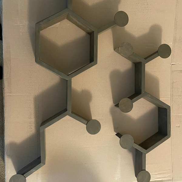 GABA / Calming / Molecule Shelf / Wall Art - Etsy
