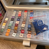 DMC Diamond Painting Labels, Color Coordinated DMC Stickers for Diamond ...