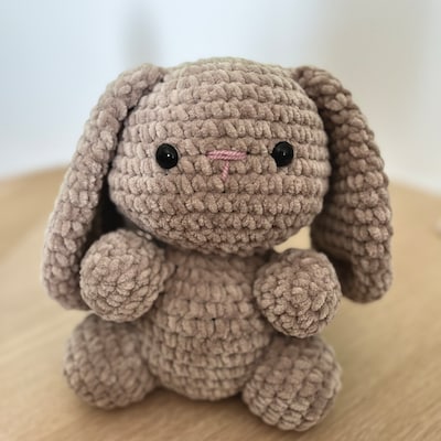Cute Crochet Bunny Pattern, Amigurumi Crochet Pattern, PDF Crochet ...