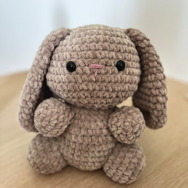 Cute Crochet Bunny Pattern, Amigurumi Crochet Pattern, PDF Crochet ...